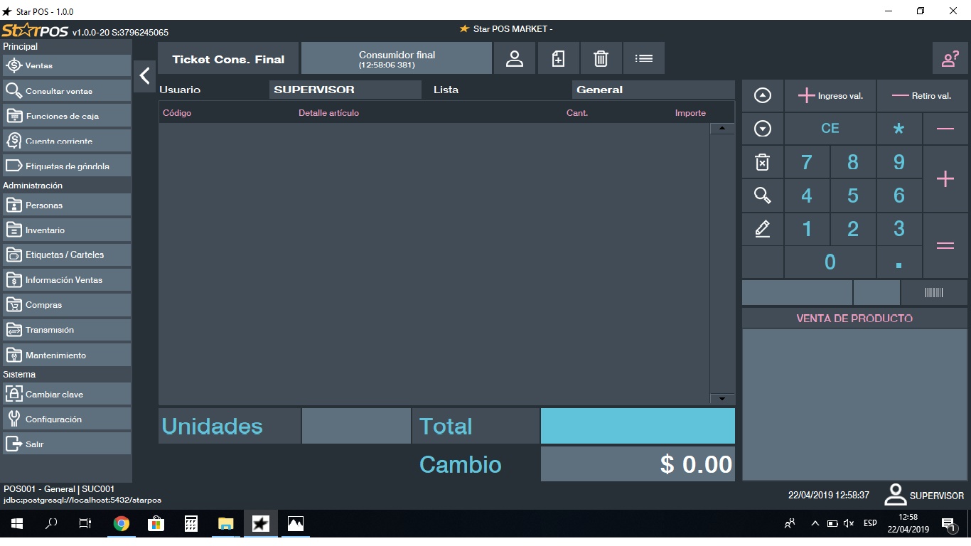 SISTEMA MULTIRUBRO :: puntosdeventabianchi